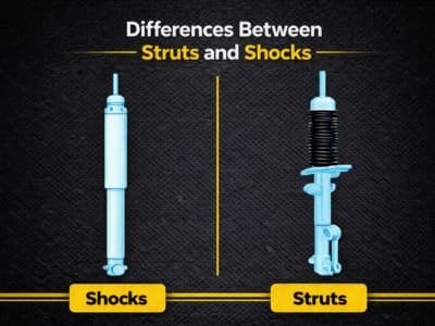 What is the Difference Between a Strut and a Shock